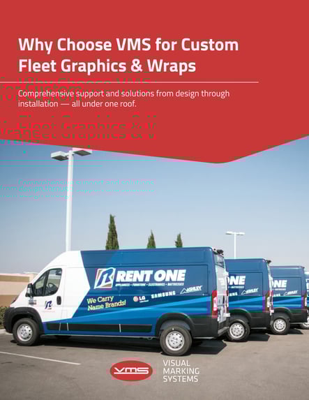 Choose VMS for Fleet Graphics & Wraps Guide | Visual Marking Systems