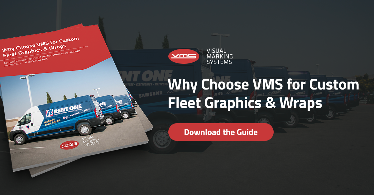 Choose VMS for Fleet Graphics & Wraps Guide | Visual Marking Systems